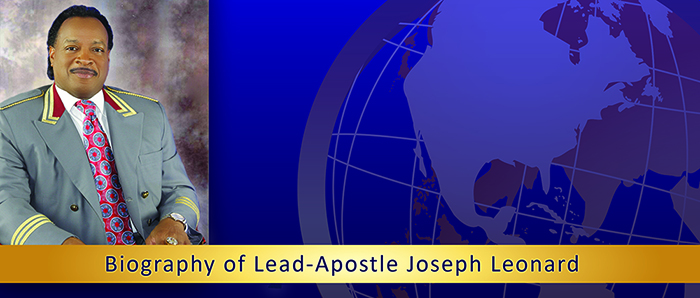 Apostle Joseph Leonard | Ernest Leonard Ministries
